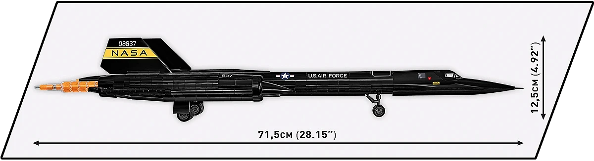 Lockheed SR-71 Blackbird - Executive Edition (COBI-5890) / Samoloty / Militaria w sklepie cobi.pl